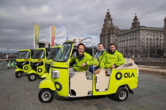How Ola Buzzed UK’s Roads for a day with its Green Autos Ola Auto UK ...